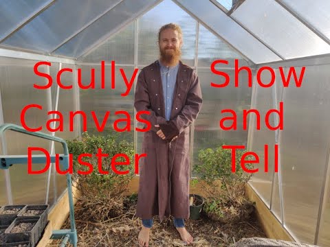 Show and Tell | Scully Men's Canvas Duster for General-Purpose Use