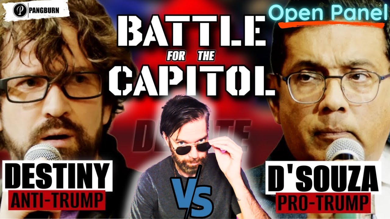 Destiny and D'Souza Debate MAGA, 2020, J6, Hunter Biden, and MOAR [OPEN ...