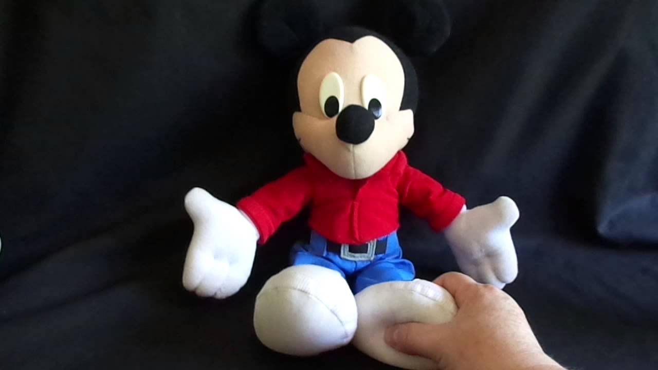 Talking Mickey Mouse Doll - YouTube