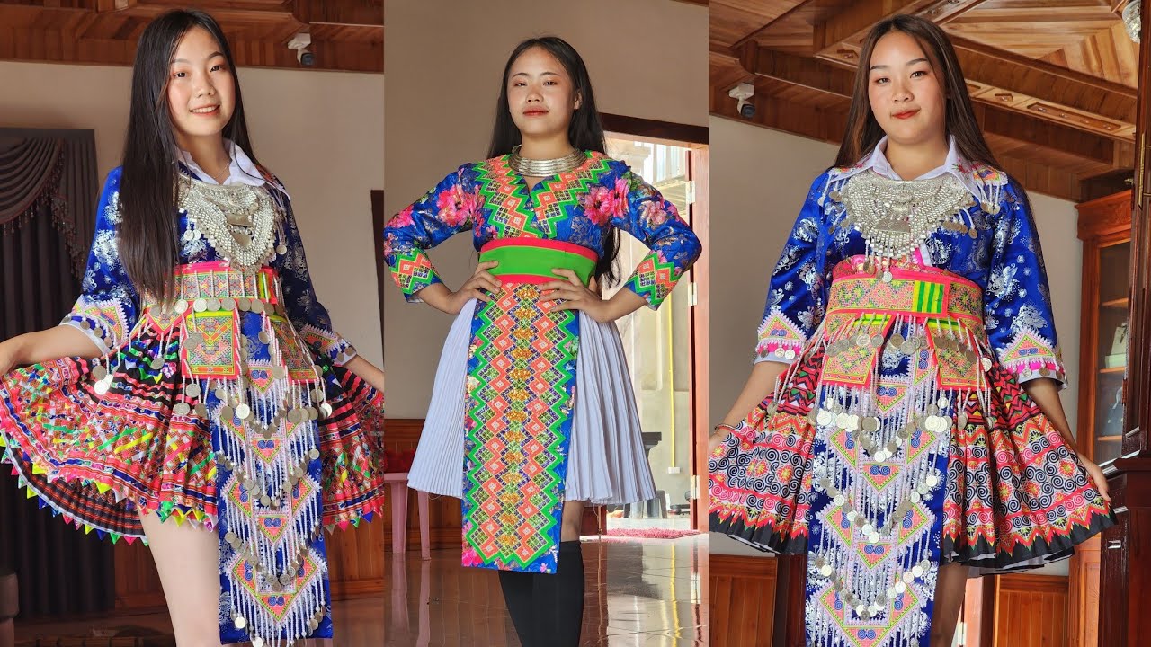 cov ntxhais hnav khaub ncaw hmoob zoo kawg - YouTube