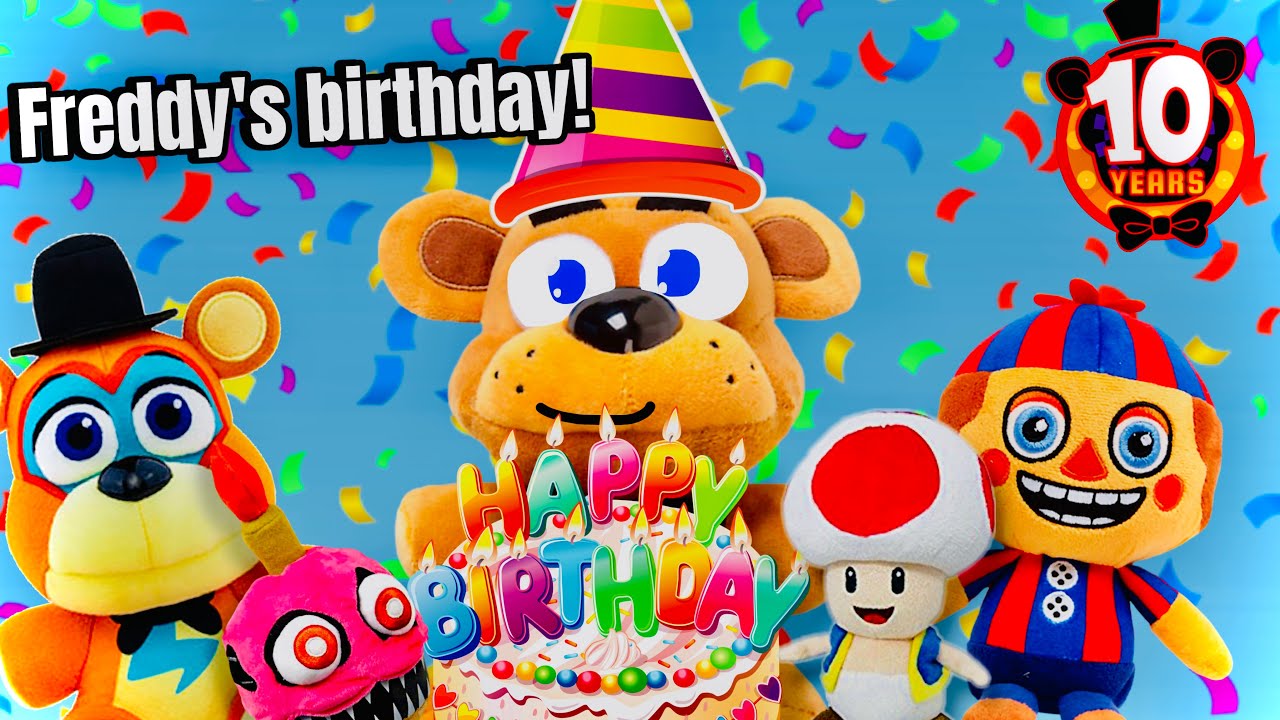 Freddy’s birthday trip (FnaF 10th anniversary special) - YouTube