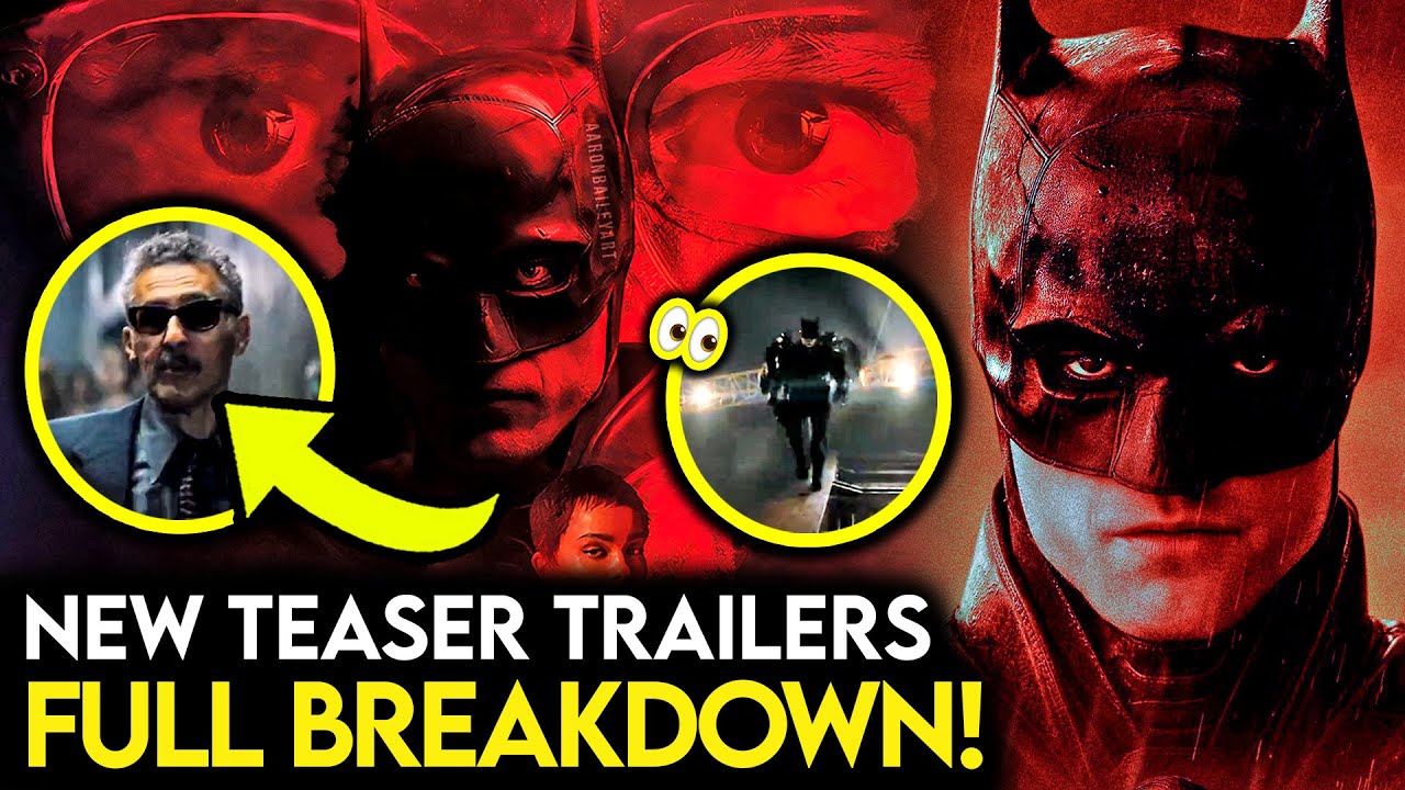 THE BATMAN - New Teasers Reveal FALCONE, Wayne Tower & MORE Crazy ...