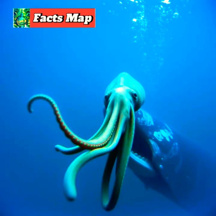 Amazing Facts About Giant Squid|| sea, mariana trench - YouTube