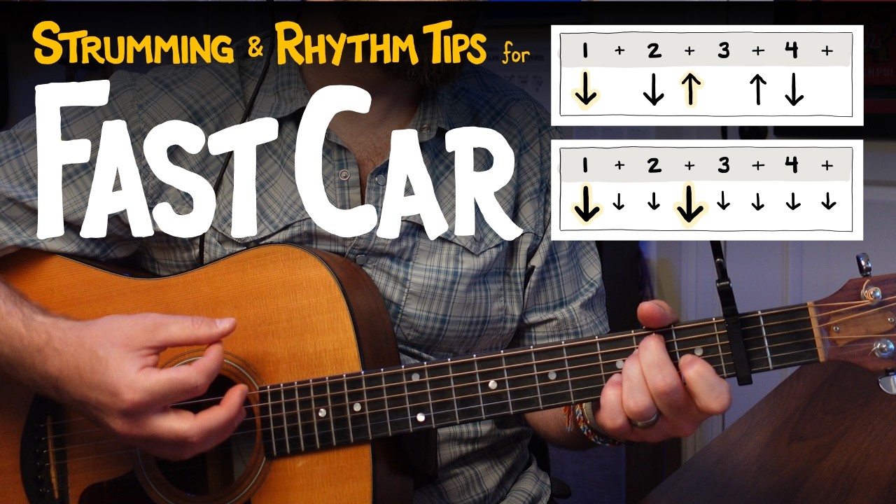 Strumming "Fast Car" – 3 Patterns That Work! - YouTube