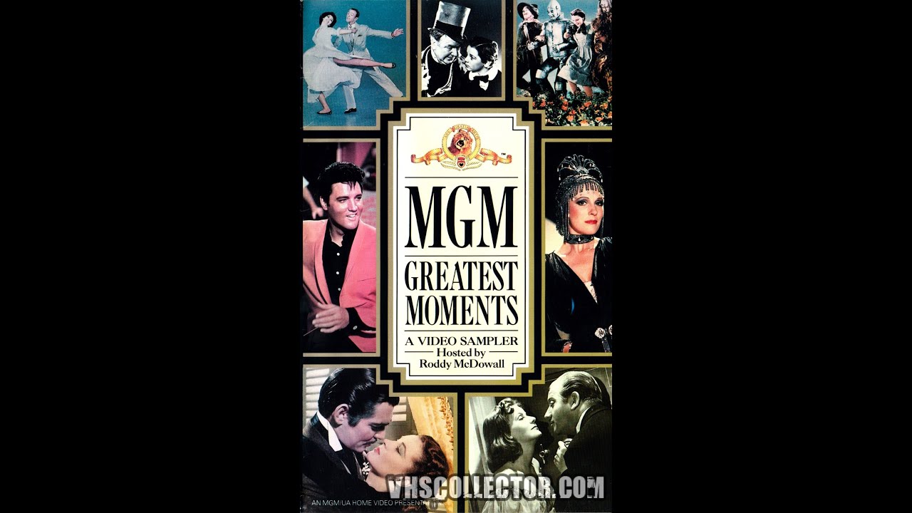 MGM Greatest Moments(Full 1988 MGM/UA Home Video VHS) - YouTube