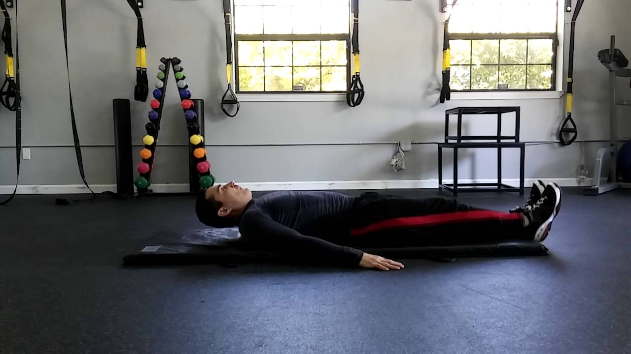 Lvl 2 Strength...Core supine alternating leg lifts - YouTube