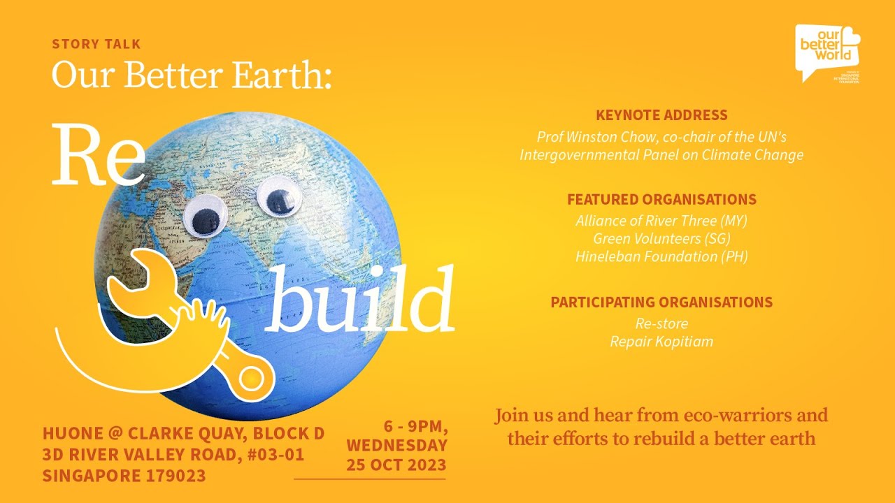 Highlights from Story Talk: Our Better World - Rebuild - YouTube