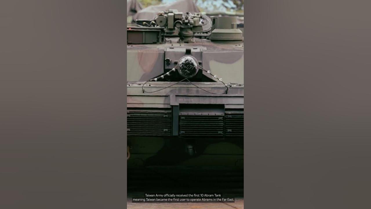 Taiwan Army officially received the first 10 of the first batch of 38 M1A2T tanks this week ...