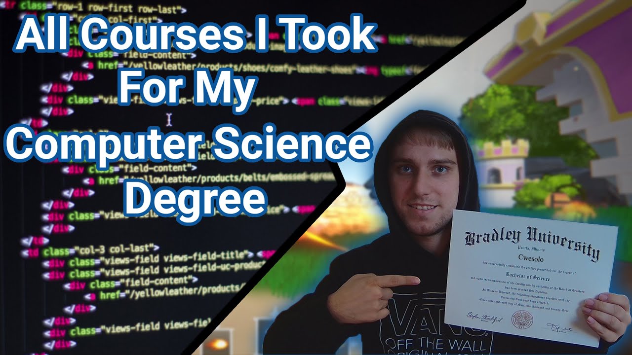 My Computer Science Degree Explained in 20 Minutes - YouTube