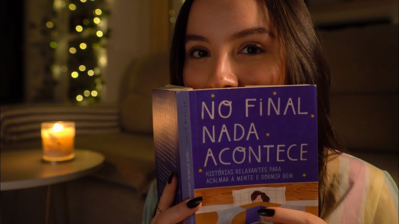 ASMR 📖 leitura para quem precisa relaxar (voz suave e ambiente escuro) - YouTube