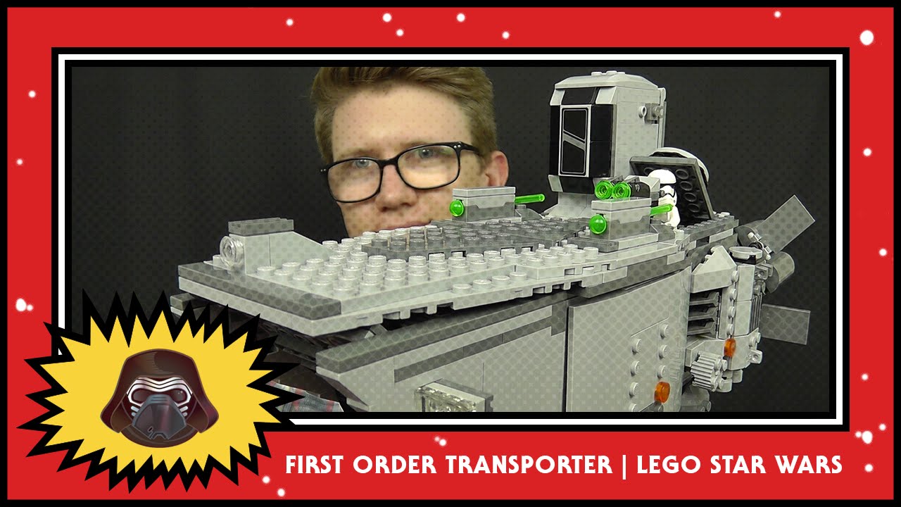 First Order Transporter (The Force Awakens) | LEGO Star Wars 75103 | HD ...