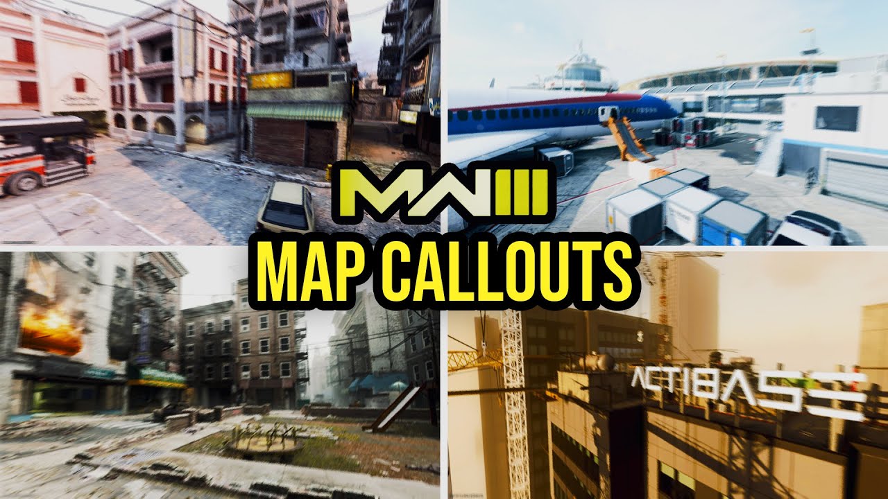 MW3 PRO PLAYER CALLOUT GUIDE (MW3 Map Callouts) - YouTube