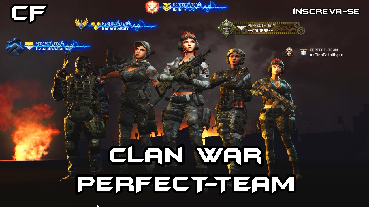 Warface CF Clan War PERFECT-TEAM vs [H]unters. - YouTube
