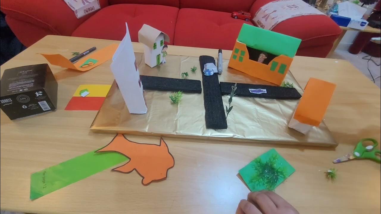 3d model of neighbourhood school project grad1 || #neighbourhood school ...