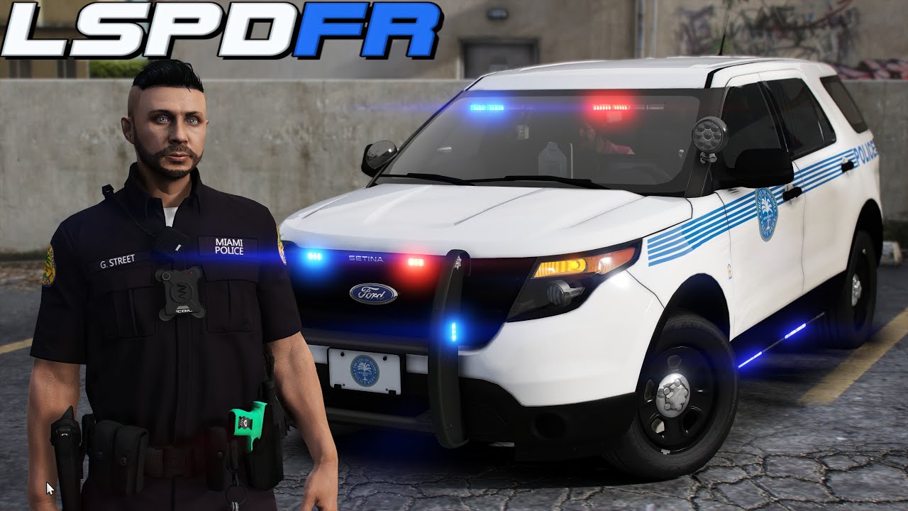 GTA 5 LSPDFR | Foot Pursuit | Miami Police Department | Best GTA V ...