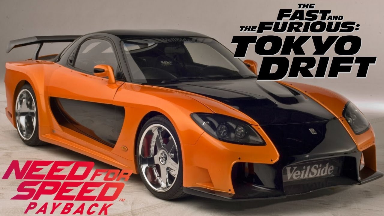 Need for Speed Payback | Hans RX7 The Fast And The Furious Tokyo Dirft ...