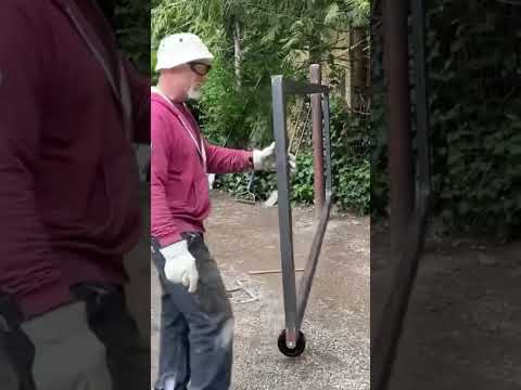 We Fabricated a 12 ft Metal  Gate