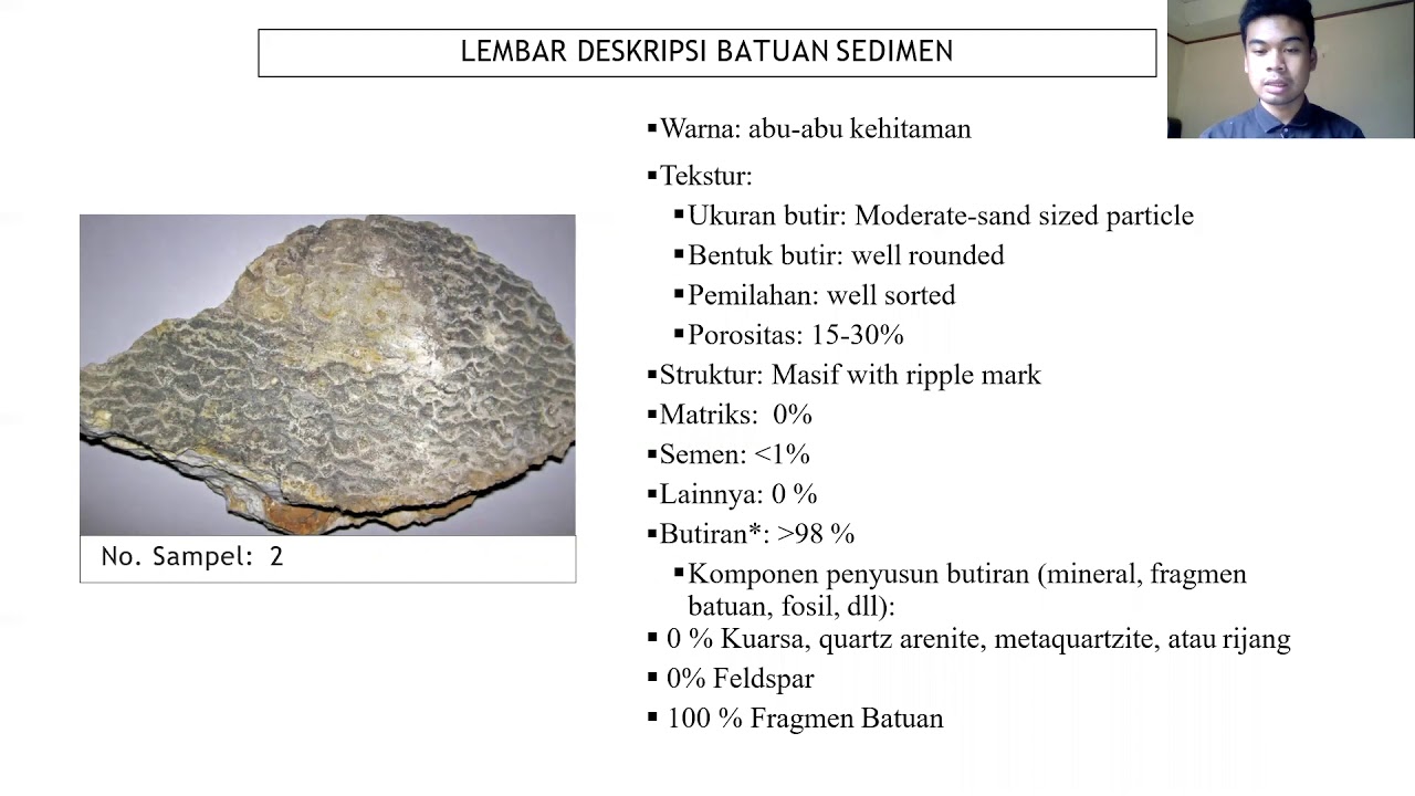 Deskripsi dan Tekstur Batuan Sedimen - Praktikum Petrologi - YouTube