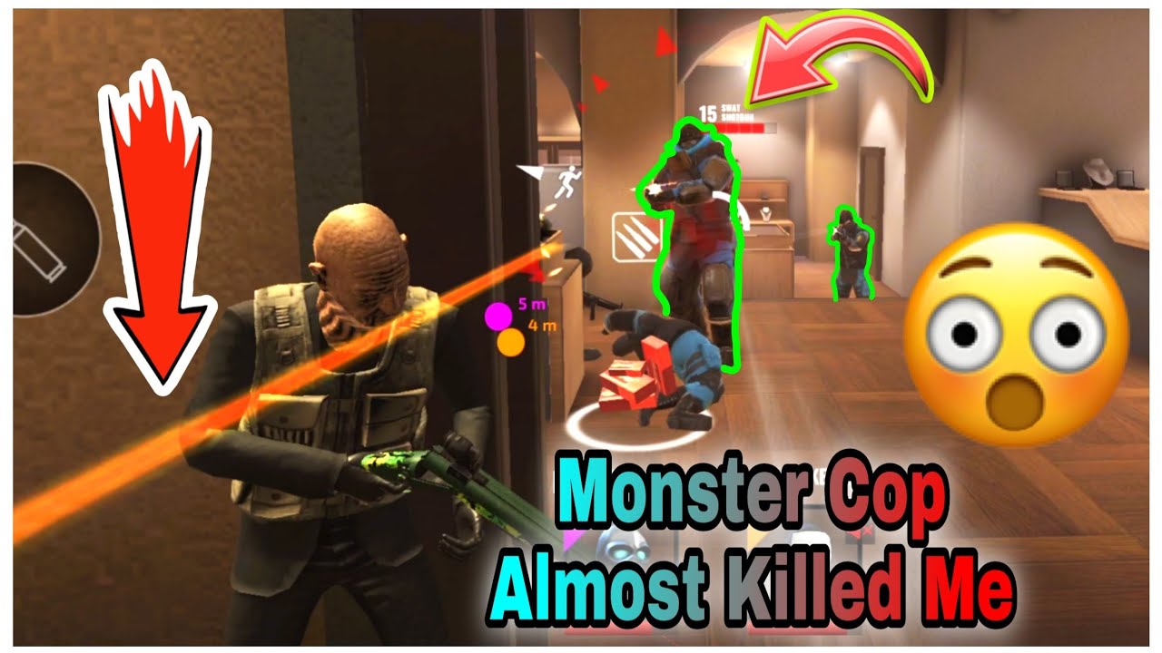 Monster Cop Almost Killed Me!| ARMED HEIST - YouTube