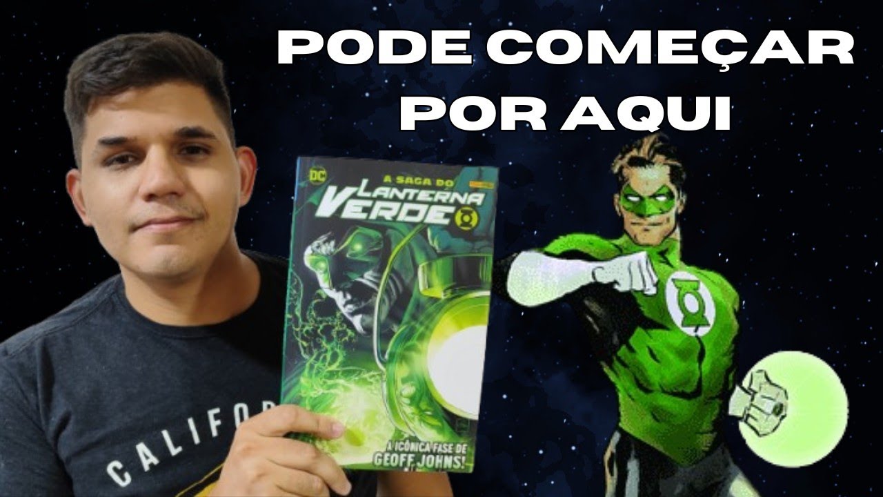 A SAGA DO LANTERNA VERDE + EXPLICANDO AUTORES DE QUADRINHOS - YouTube
