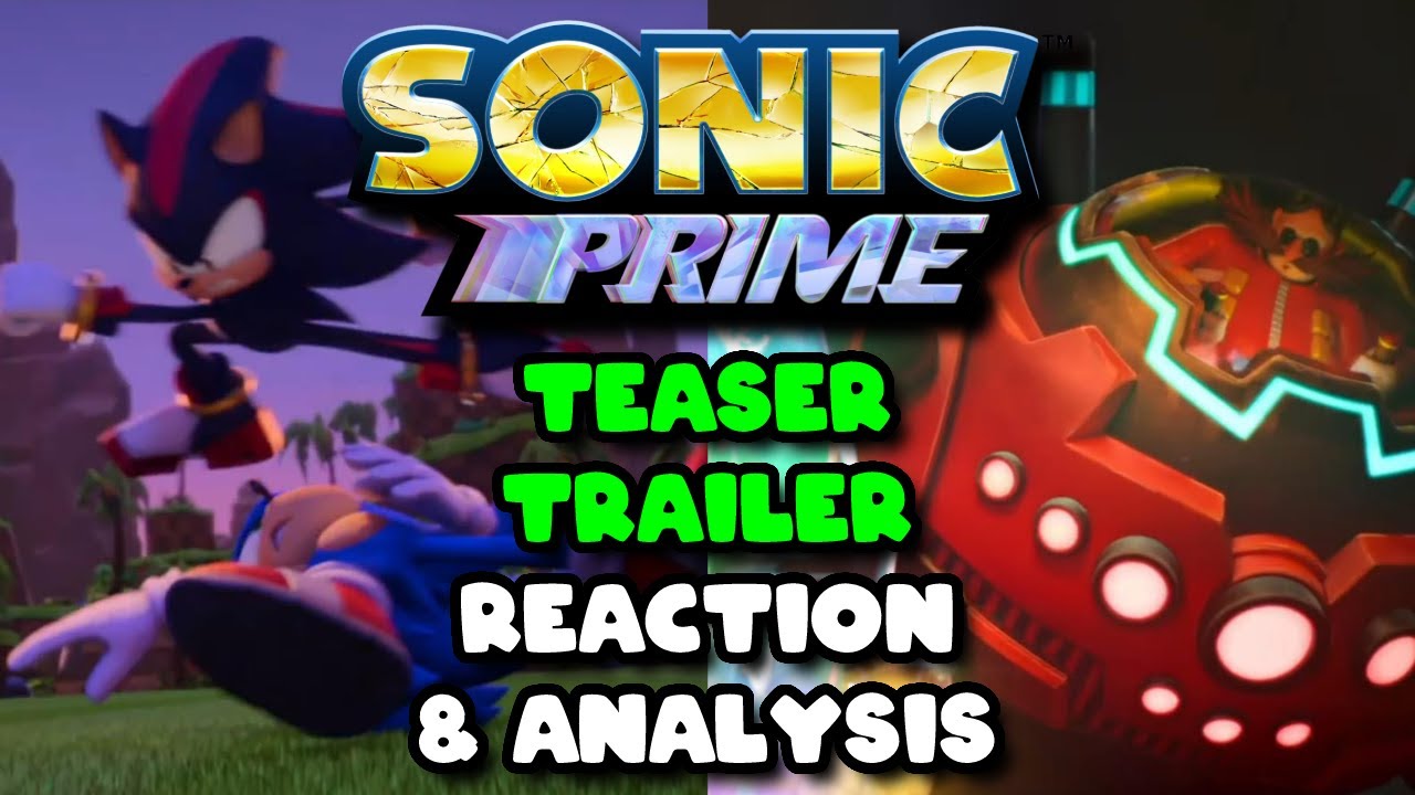 Sonic Prime TEASER Trailer - RELEASE DATE, Eggman Voice, Action Scenes ...