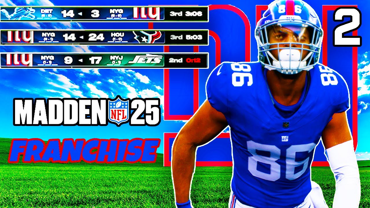 Who MAKES the TEAM? | New York Giants Franchise Mode Madden 25 | Ep2 ...