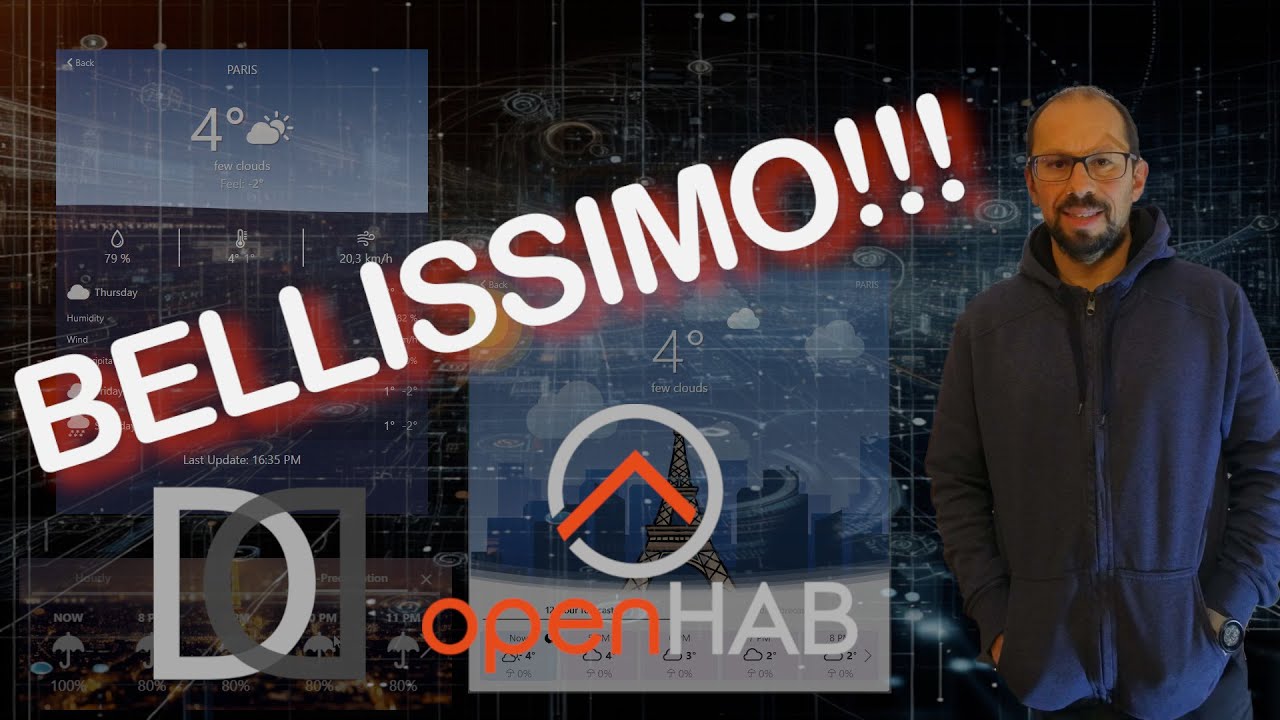 OPENHAB 4 WIDGET - Una bella stazione METEO - YouTube