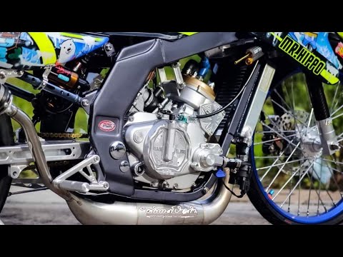 SUPER CLEAN KAWASAKI PDK R1 DragBike - YouTube