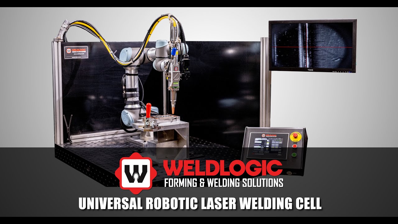 Universal Robotic Laser Welding Cell - YouTube