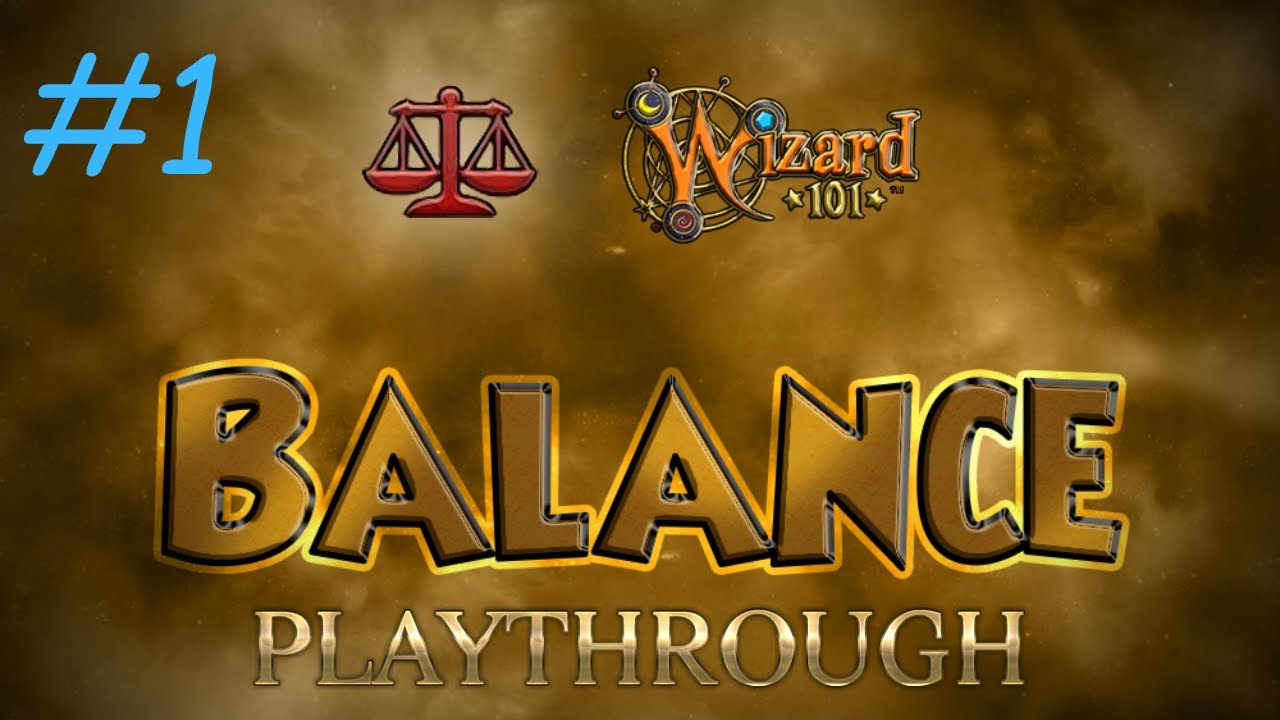 Wizard101 Balance Playthrough Episode 1: Unicorn Way Hero - YouTube