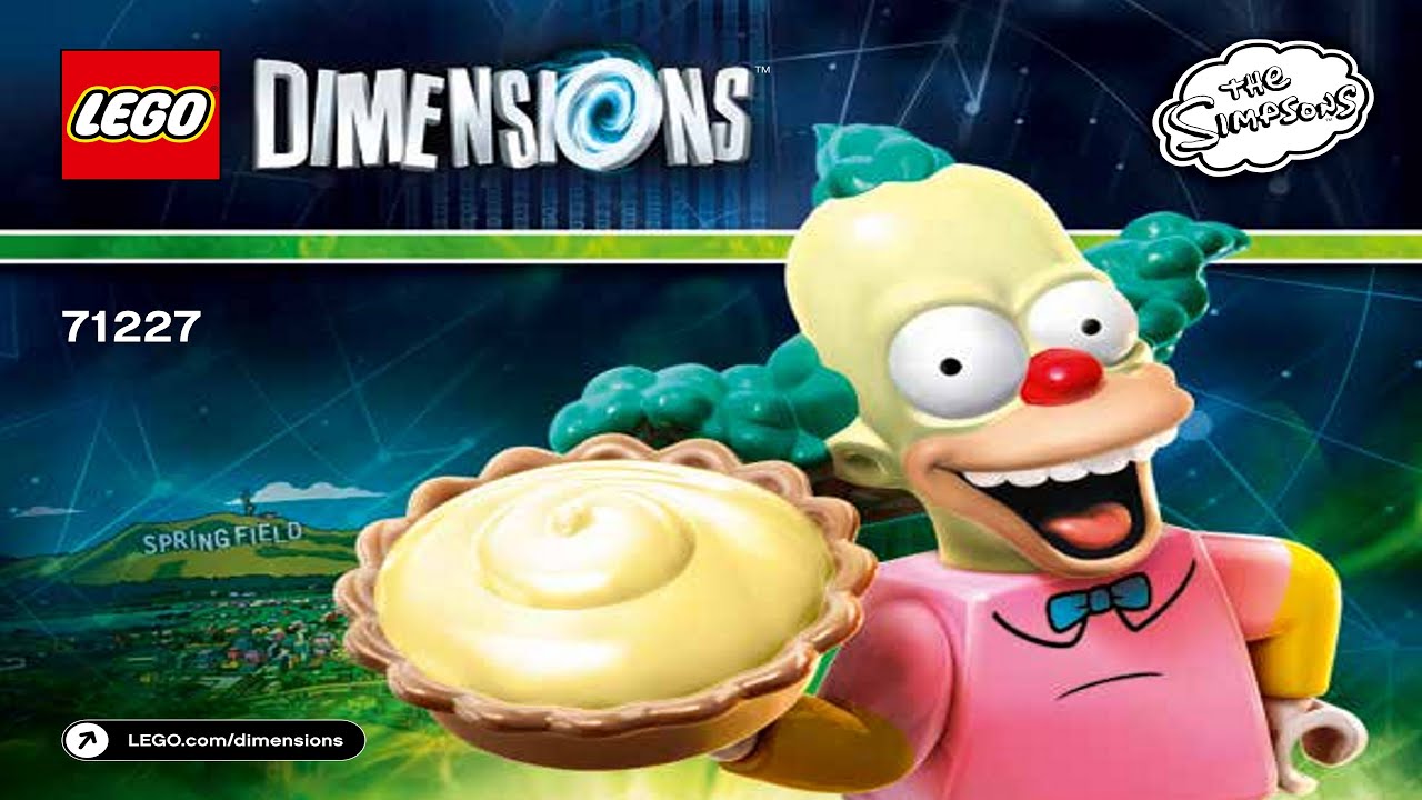 LEGO instructions - Dimensions - 71227 - Krusty Fun Pack (All Books ...