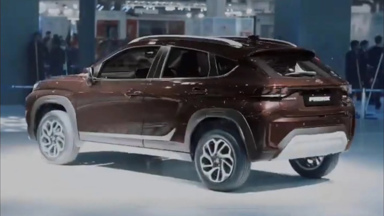 Maruti Fronx New Brown Colour Spotted -Launch Soon - YouTube
