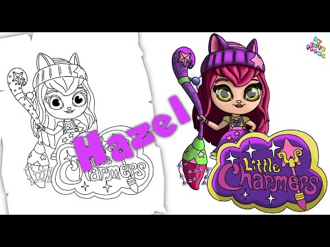 Little Charmers: How to Draw Hazel | Easy - YouTube