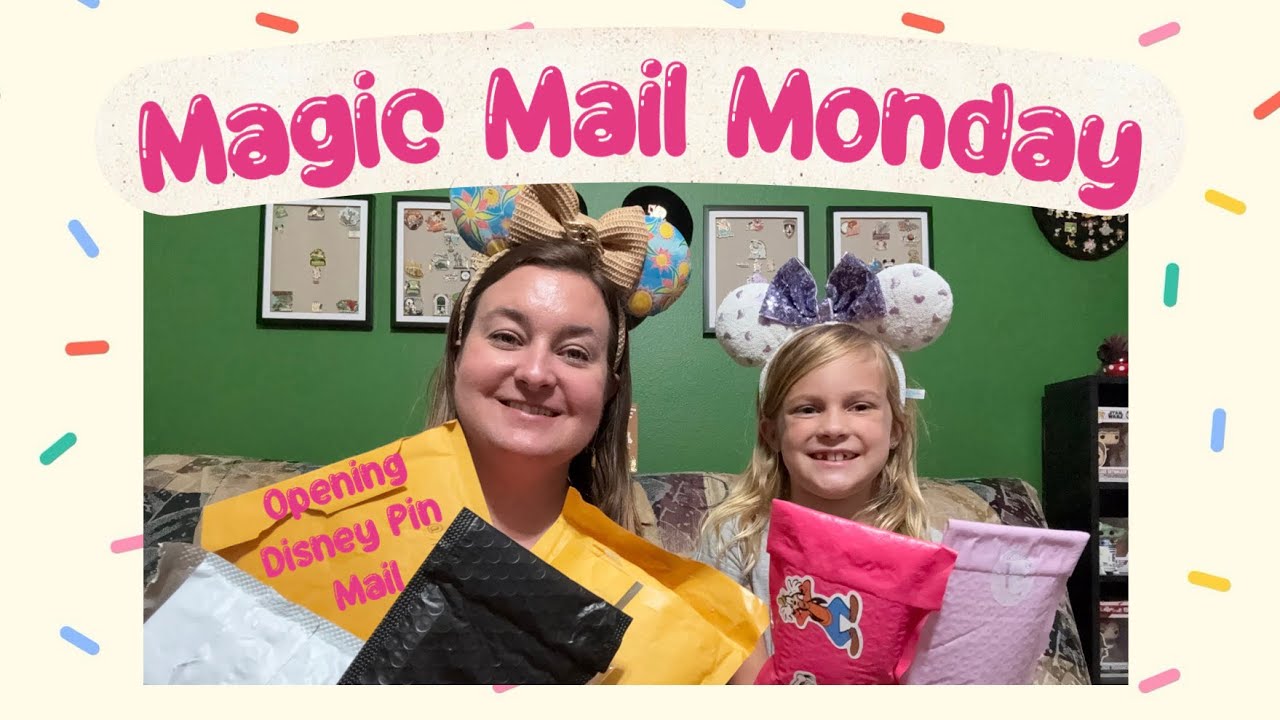 Magic Mail Monday | Opening Disney Pin Mail Trades and Purchases # ...