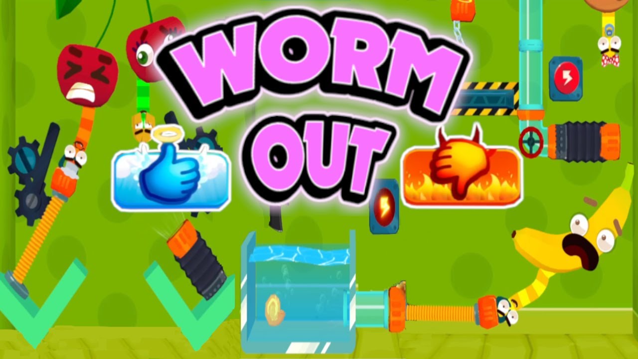 God of Worms! | Worm Out | Mobile Games - YouTube