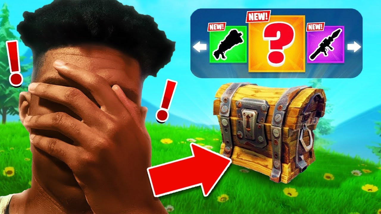 The ONE CHEST CHALLENGE in Fortnite Season 4! | *RAGE MOMENTS* 🤣 - YouTube