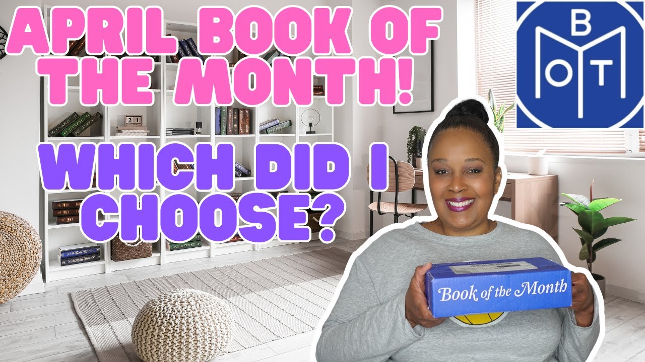 April Book of the Month Unboxing! - YouTube