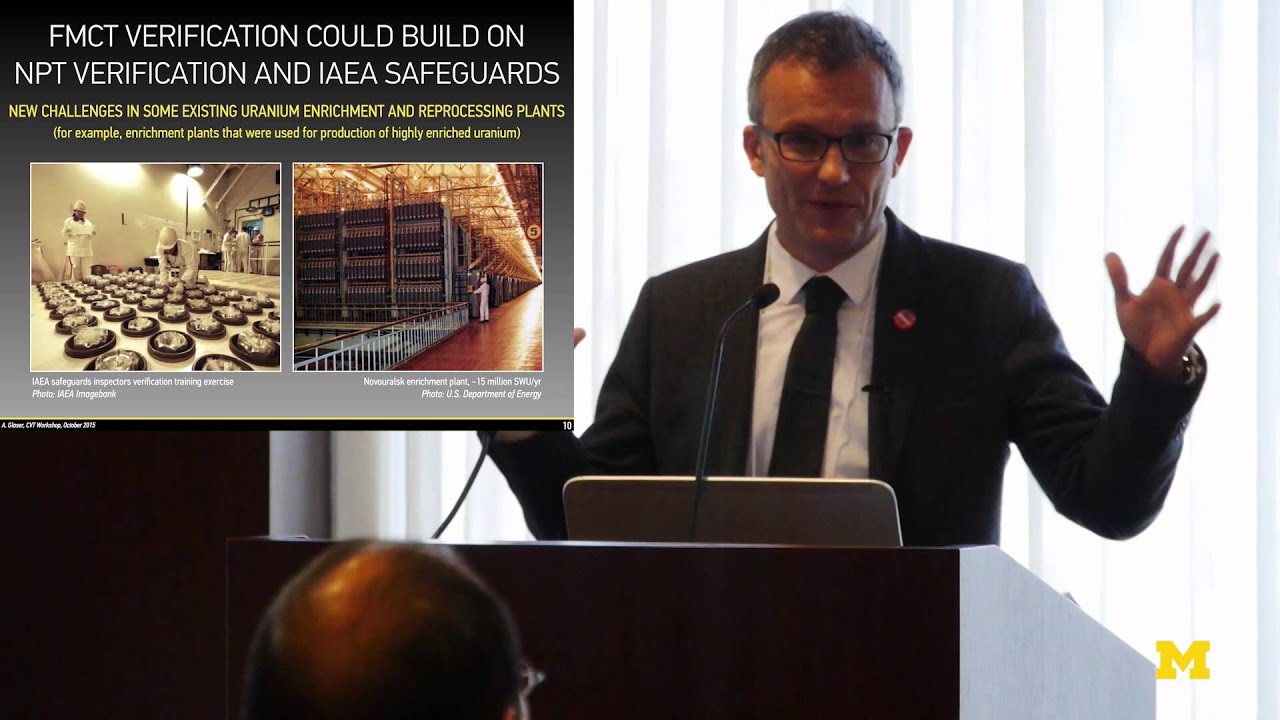 Alex Glaser | Treaty Verification Gaps and Challenges - YouTube