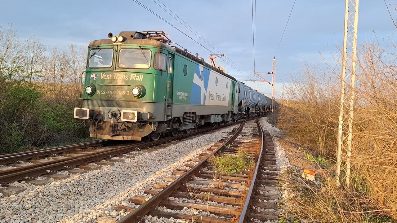 (GlobalNeo Logistics) VTR 400-085 sa GATX cisternama za sever, Kusadak ...