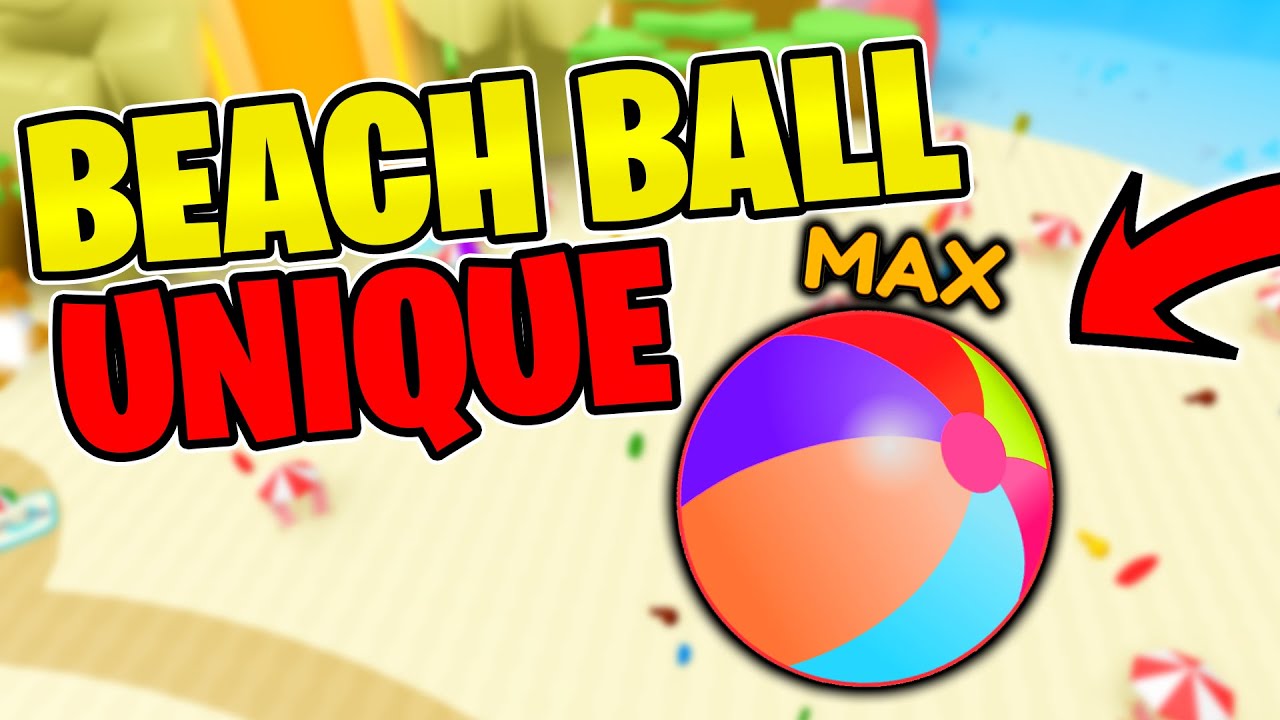 MAX LEVEL BEACHBALL UINIQUE STATS ARE INSANE... Slashing Simulator ...