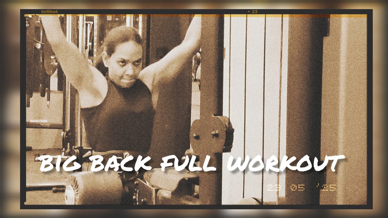Big Back Workout for Massive Gains | Build Width & Thickness - YouTube