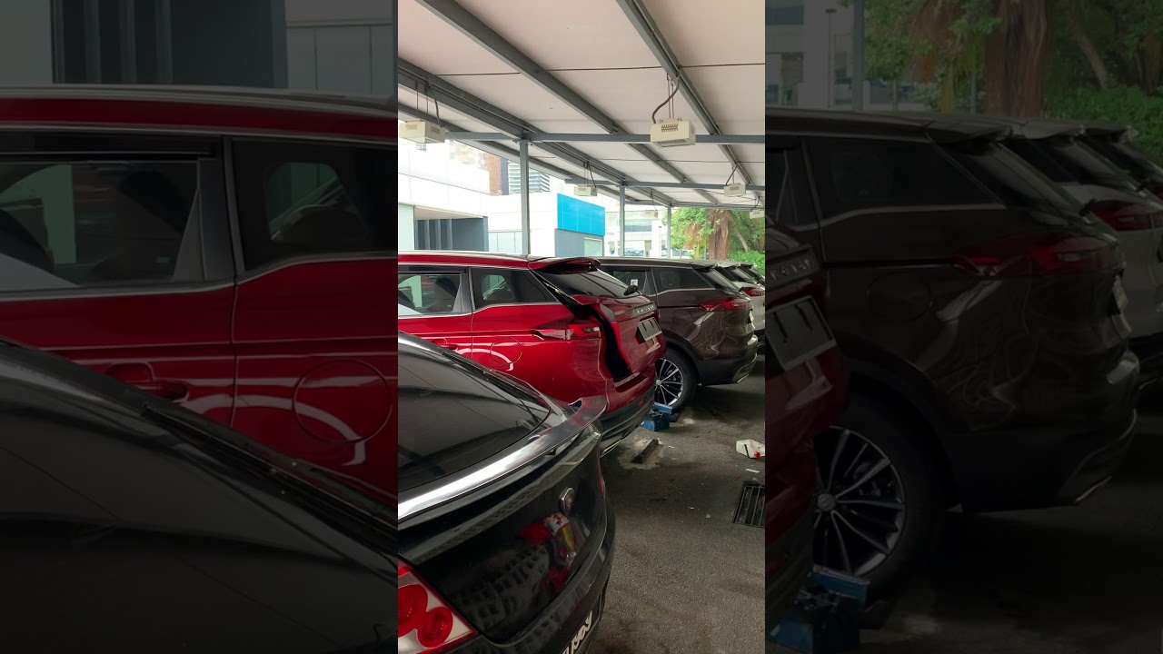 Proton x70 Power boot tailgate - YouTube