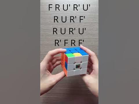 Y Perm | 21 PLL Algorithms and Fingertricks #Shorts - YouTube