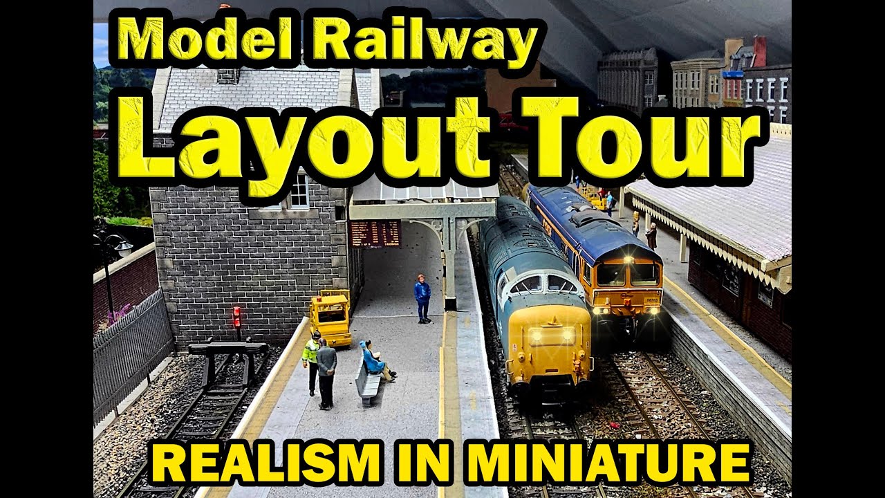 Model Railway Layout tour and update, Stunning 00 Gauge Railway ...