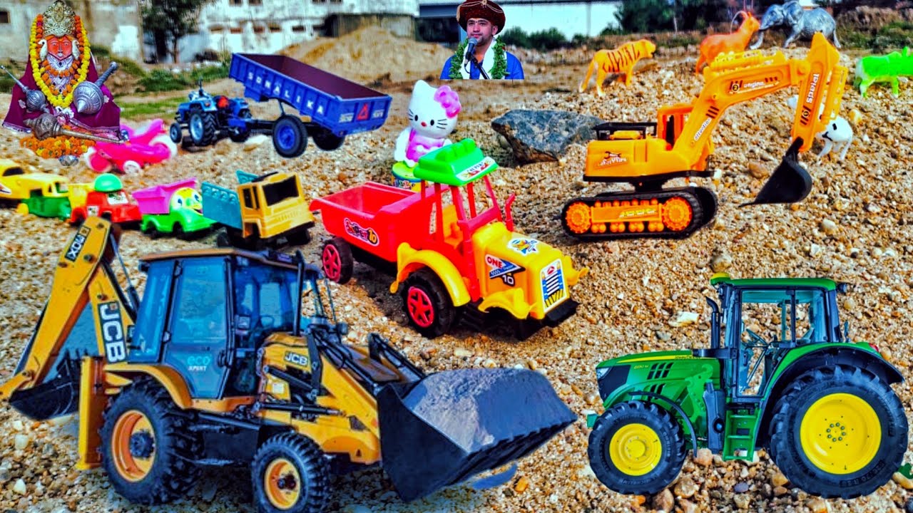 Gadi wala cartoon | JCB video| jcb tractor wala video | JCB wala video ...