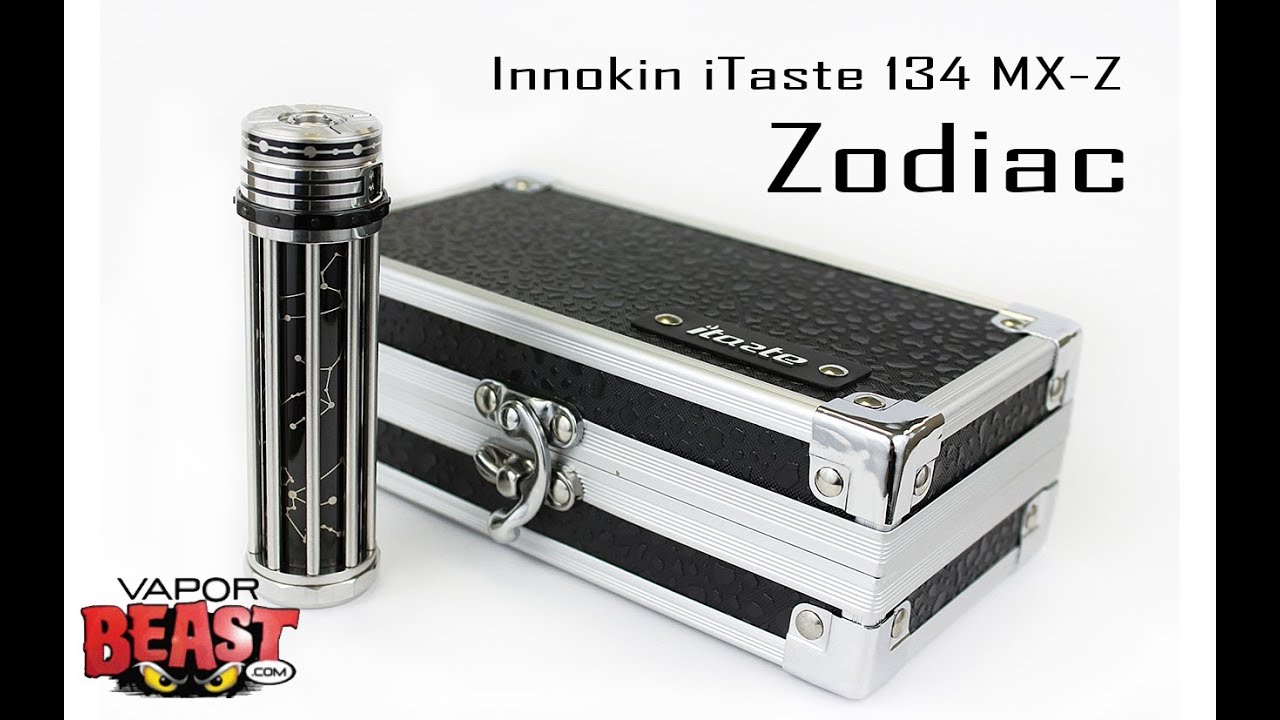 Innokin iTaste 134 MX-Z (Zodiac) by VaporBeast.com - YouTube