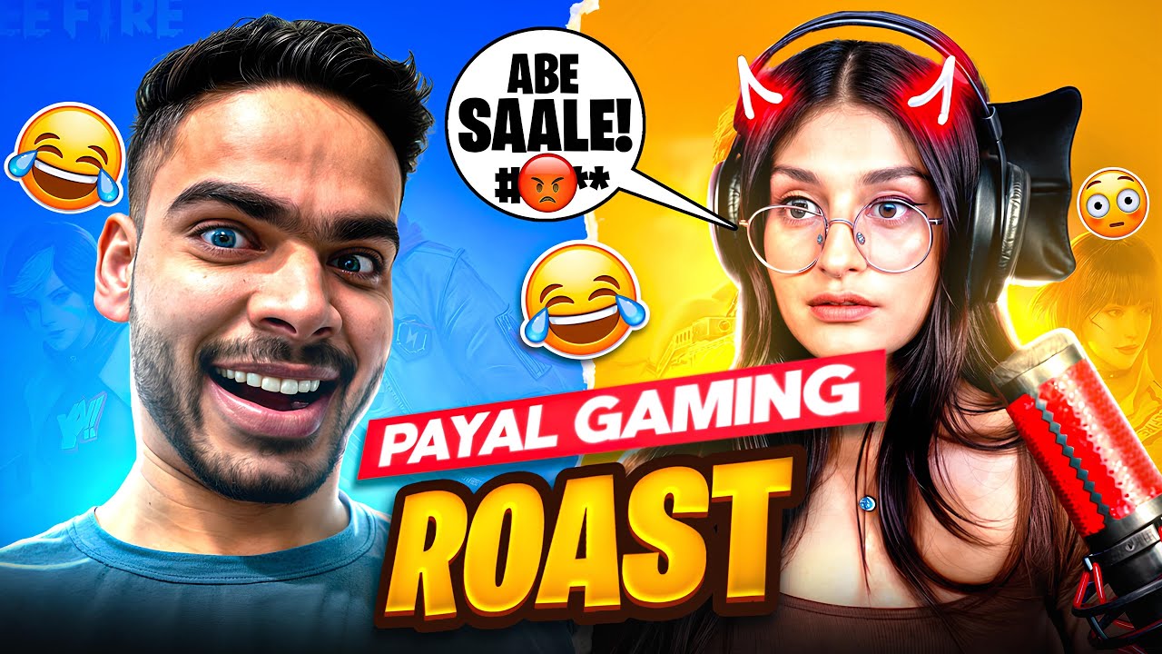 Payal Gaming Roast | Girl Gamer ☕️ - YouTube