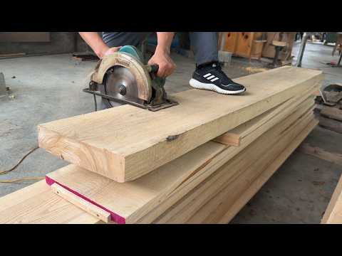 Incredible Woodworking Skills: Building a Bed Frame for a Lifetime. Traditional Joinery