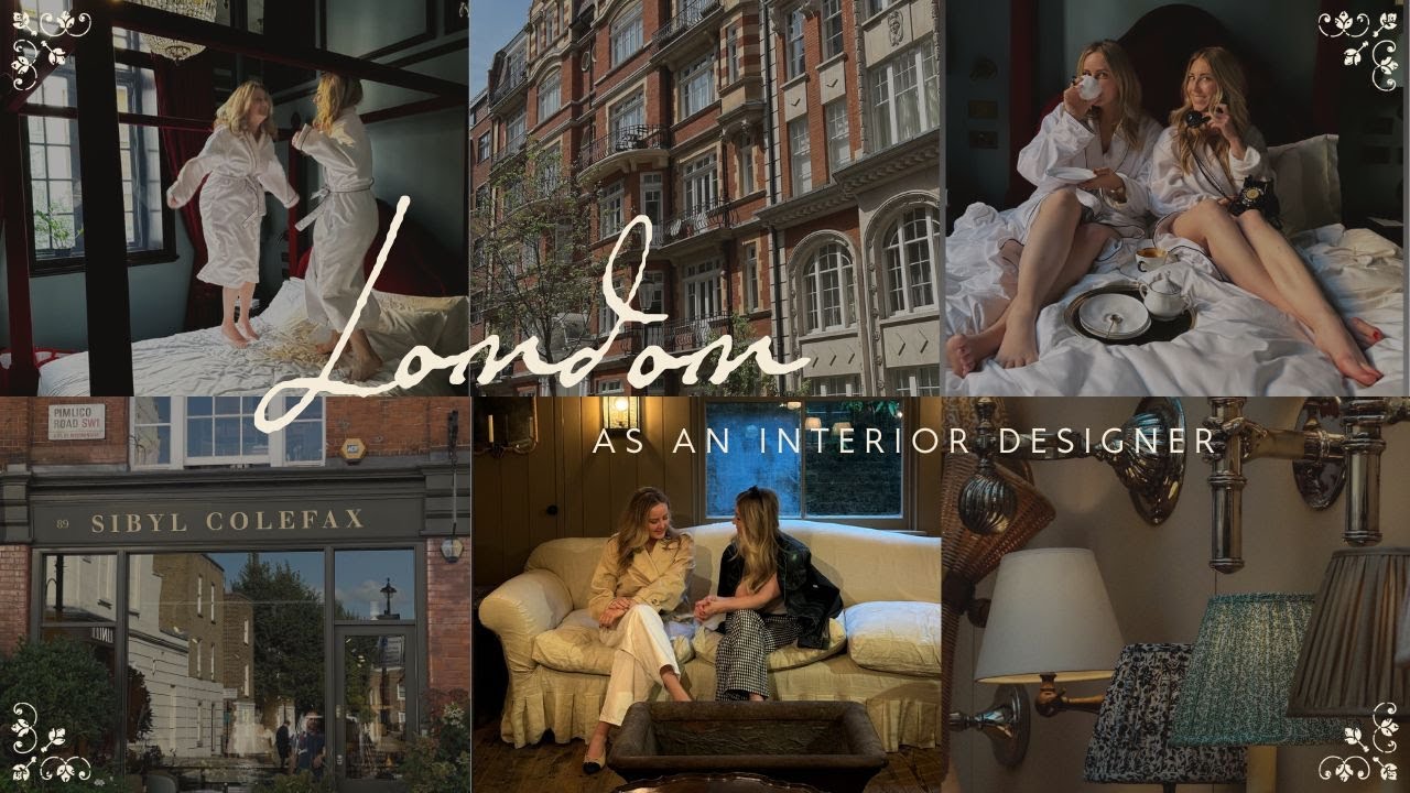 London VLOG | London for the Interior Design Obsessed - YouTube