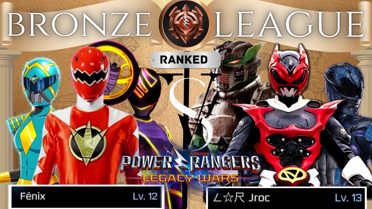 Power Rangers Legacy Wars | Ranked Bronze League Battle | Conner ...